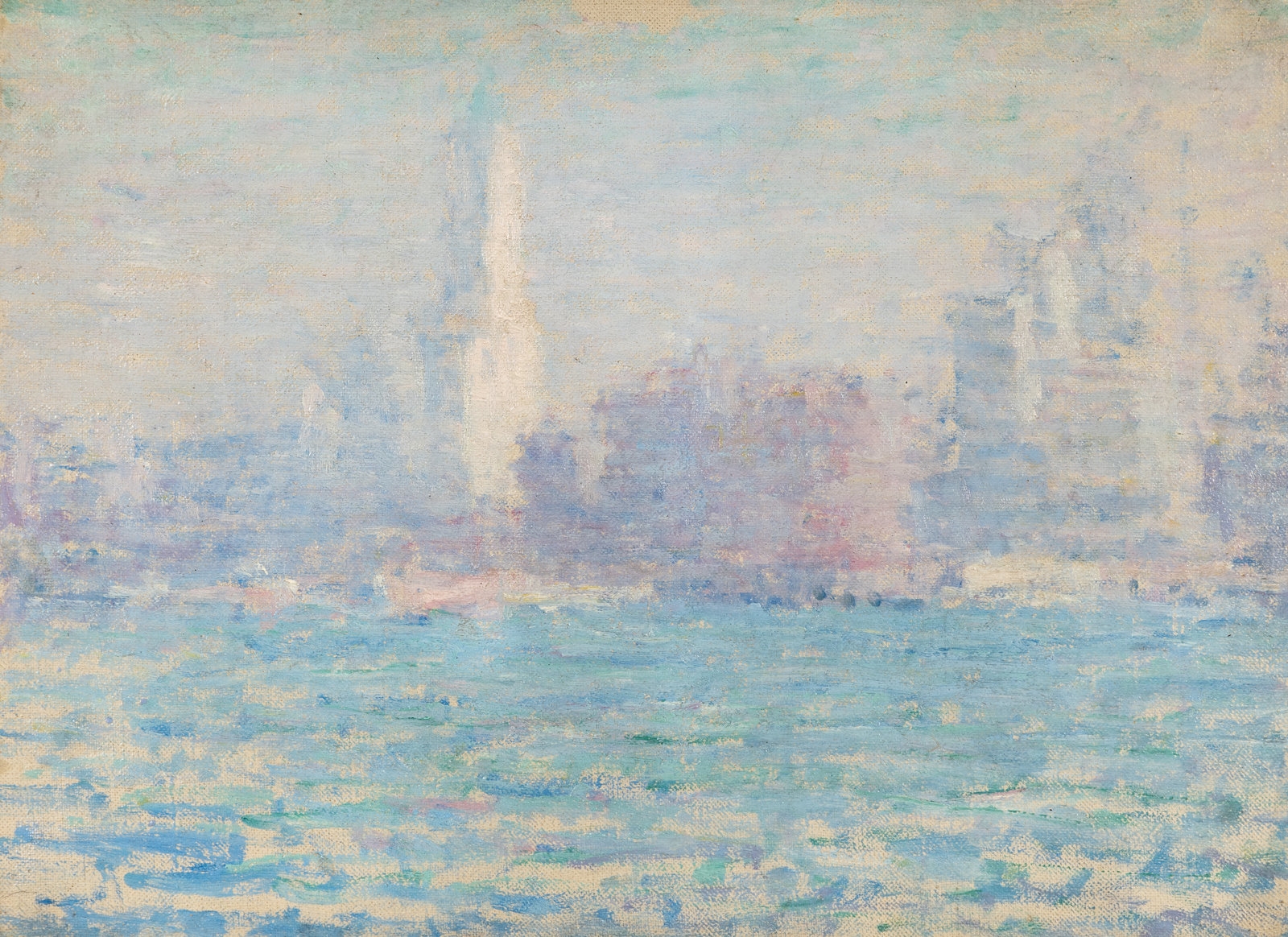 Edmund W. Greacen | New York Skyline | MutualArt