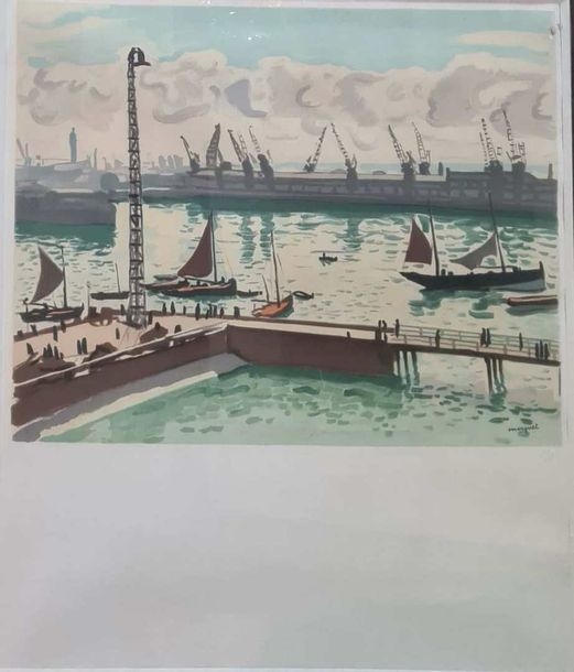 Albert Marquet | le port d'Alger | MutualArt