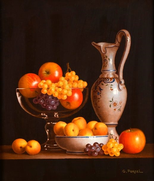Georges Porcel | STILL LIFE WITH FRUIT | MutualArt