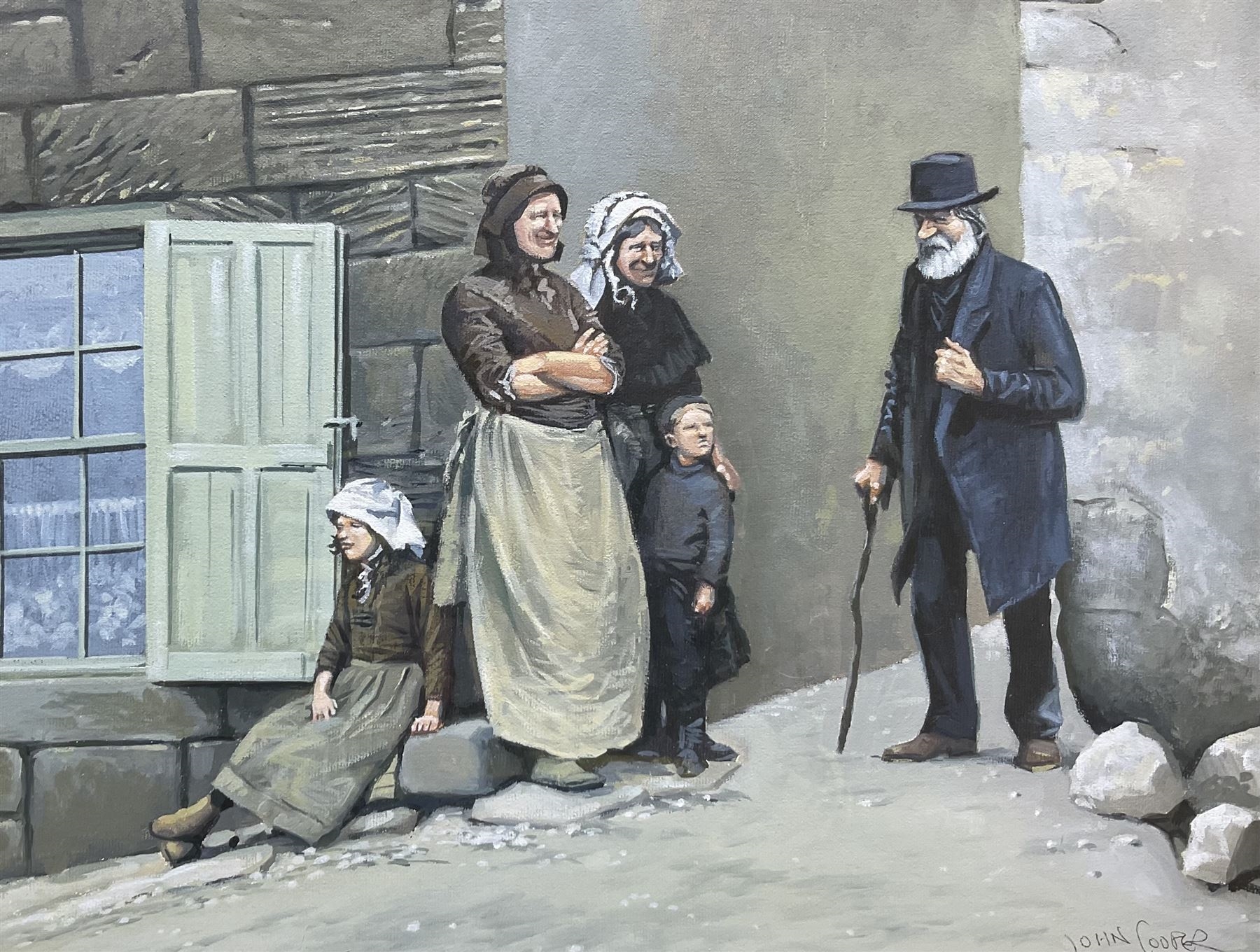 John Cooper | Isaac Verrill and Fisher-Family in Staithes (3-82A) (1942 ...