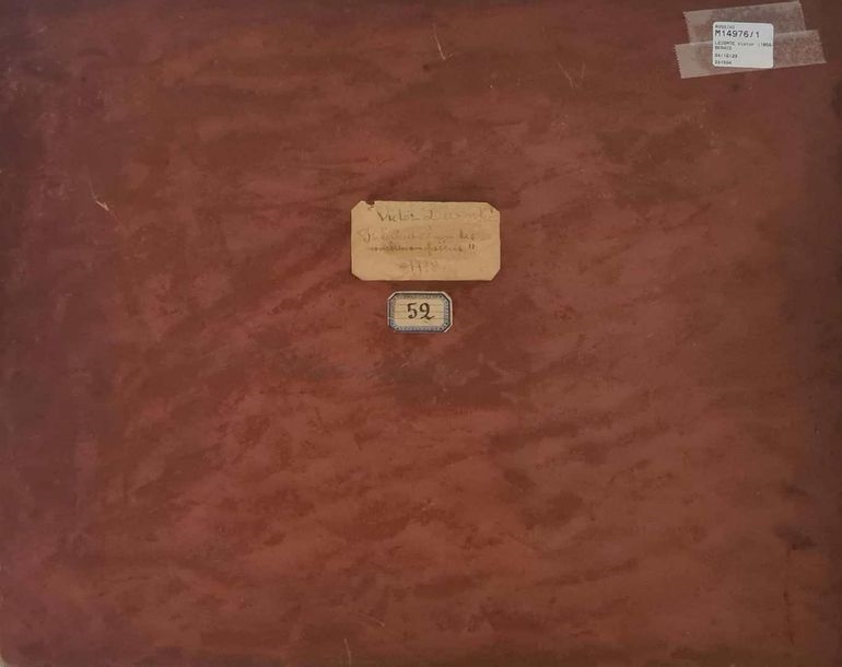 Victor Lecomte | Intérieur d'un des nombreux poilus (1918) | MutualArt