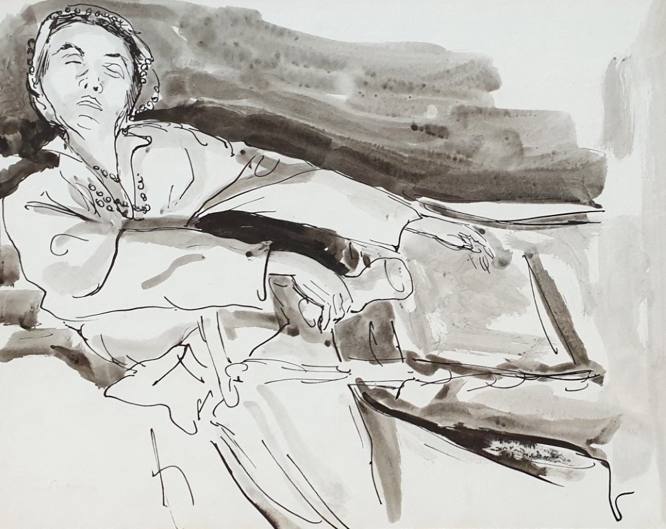 Maud Frances Eyston Sumner | Sleeping Woman | MutualArt