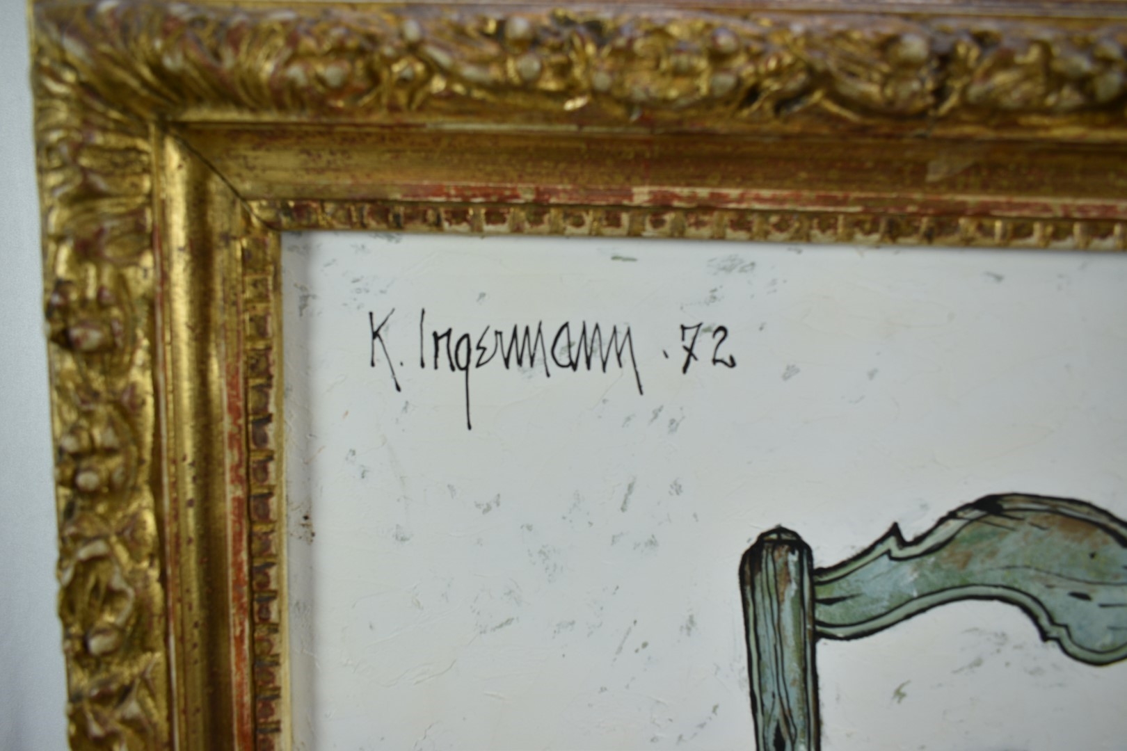 Keith Ingermann | Still Life with Chair and Vegetables (72) | MutualArt