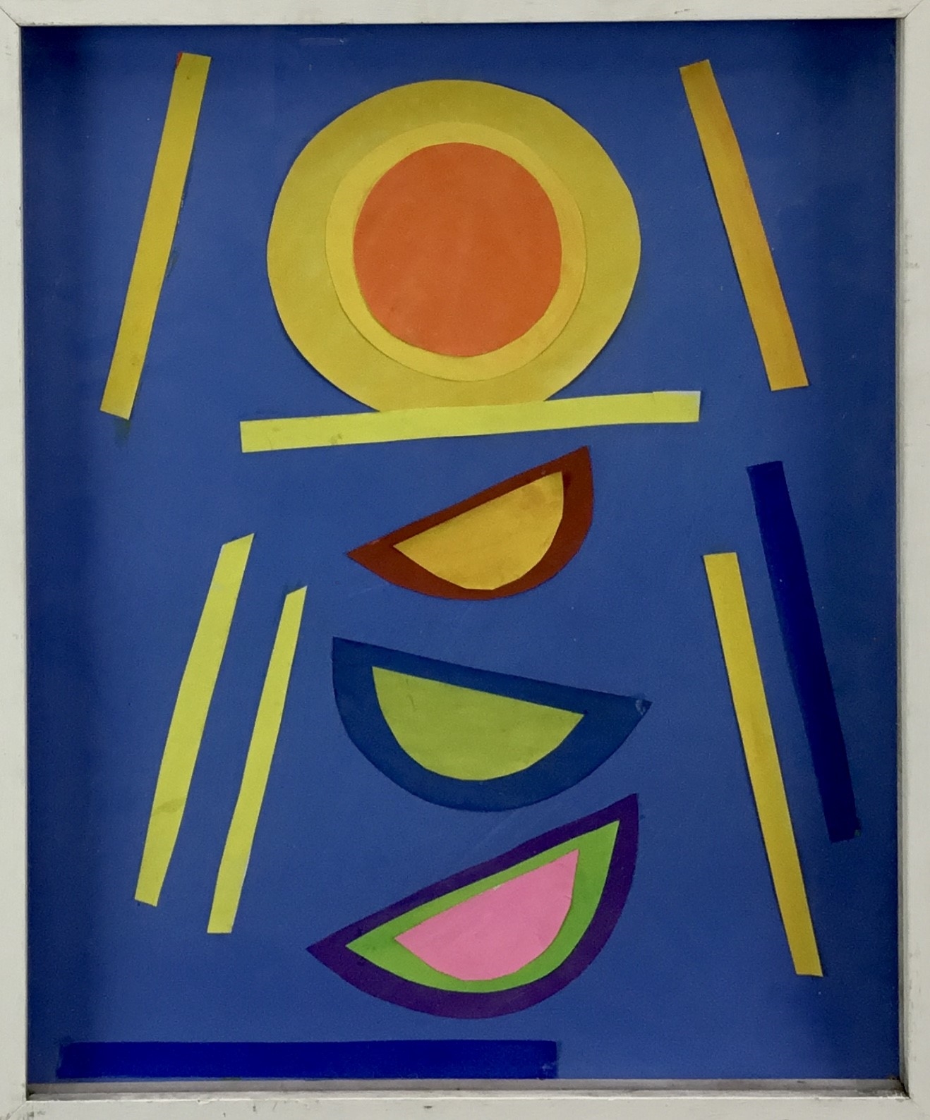 Sir Terry Frost | Black Moon and Ochre (1997) | MutualArt