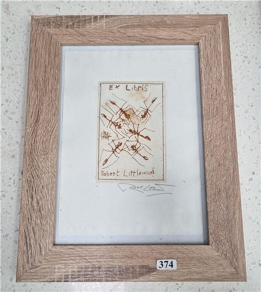 Kevin Charles Hart | Ex Libris Robert Littlewood (1999) | MutualArt