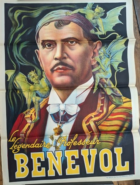 Francesco Luigi Maria Benevolo | DELSON LE MYSTERIEUX Affiche ...