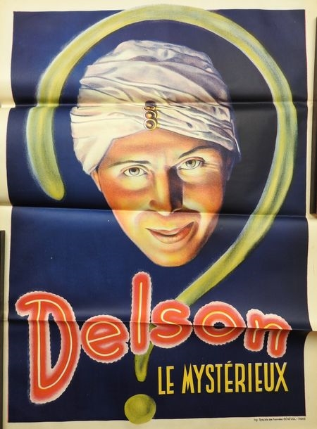 Francesco Luigi Maria Benevolo | DELSON LE MYSTERIEUX Affiche ...
