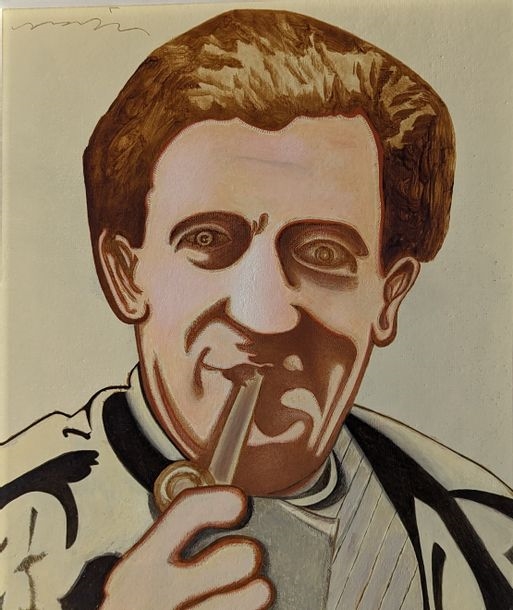 Maurice Rapin | Le Cher André Blavier avec son appareil à pyroliser le ...