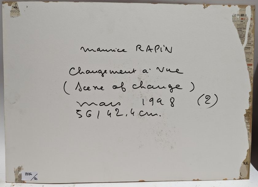 Maurice Rapin | Changement à vue (2) (1998) | MutualArt