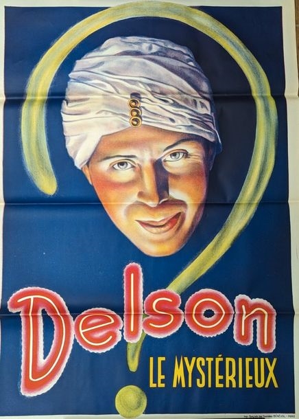 Francesco Luigi Maria Benevolo | DELSON LE MYSTERIEUX Affiche ...