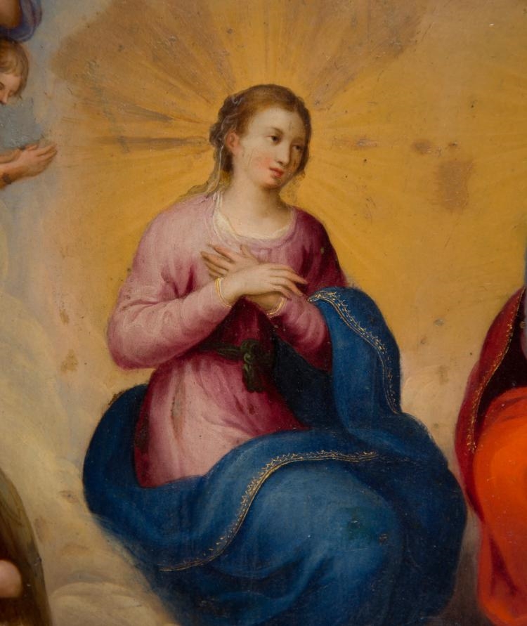 Lázaro Pardo de Lago | Appearance of Christ and the Virgin Mary ...