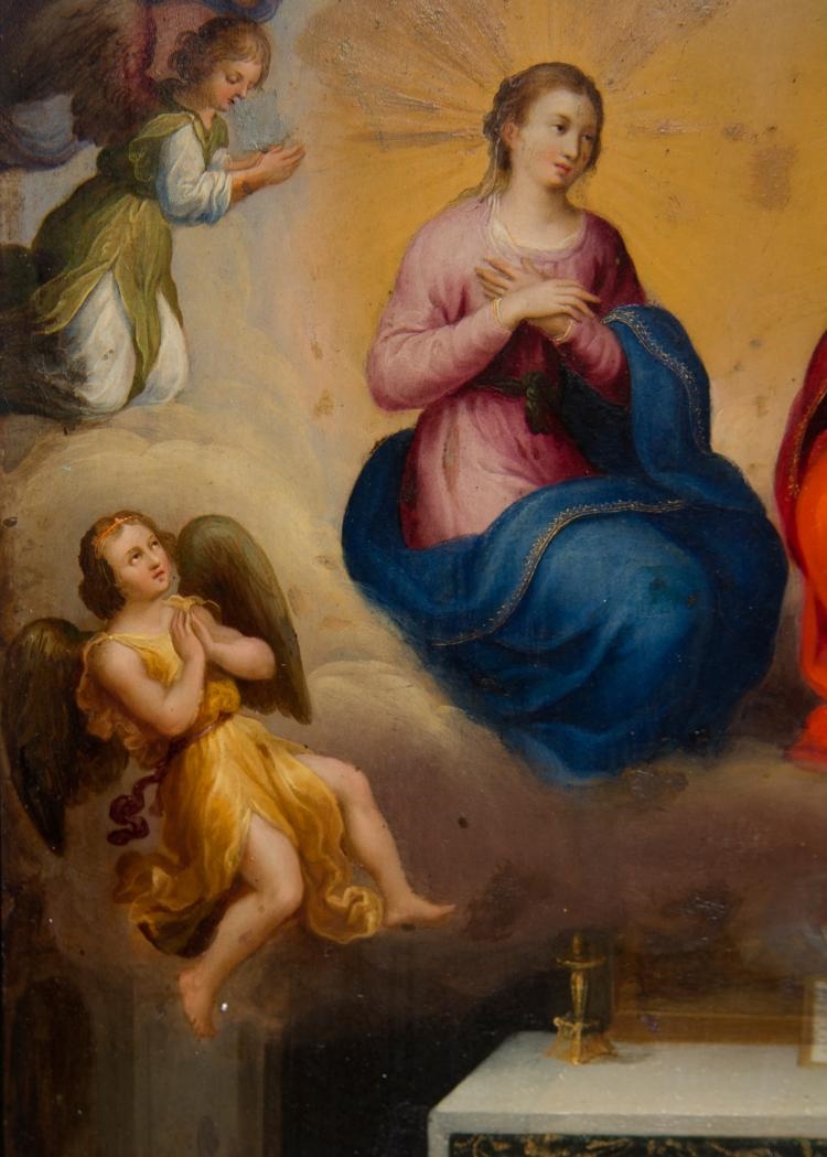 Lázaro Pardo de Lago | Appearance of Christ and the Virgin Mary ...