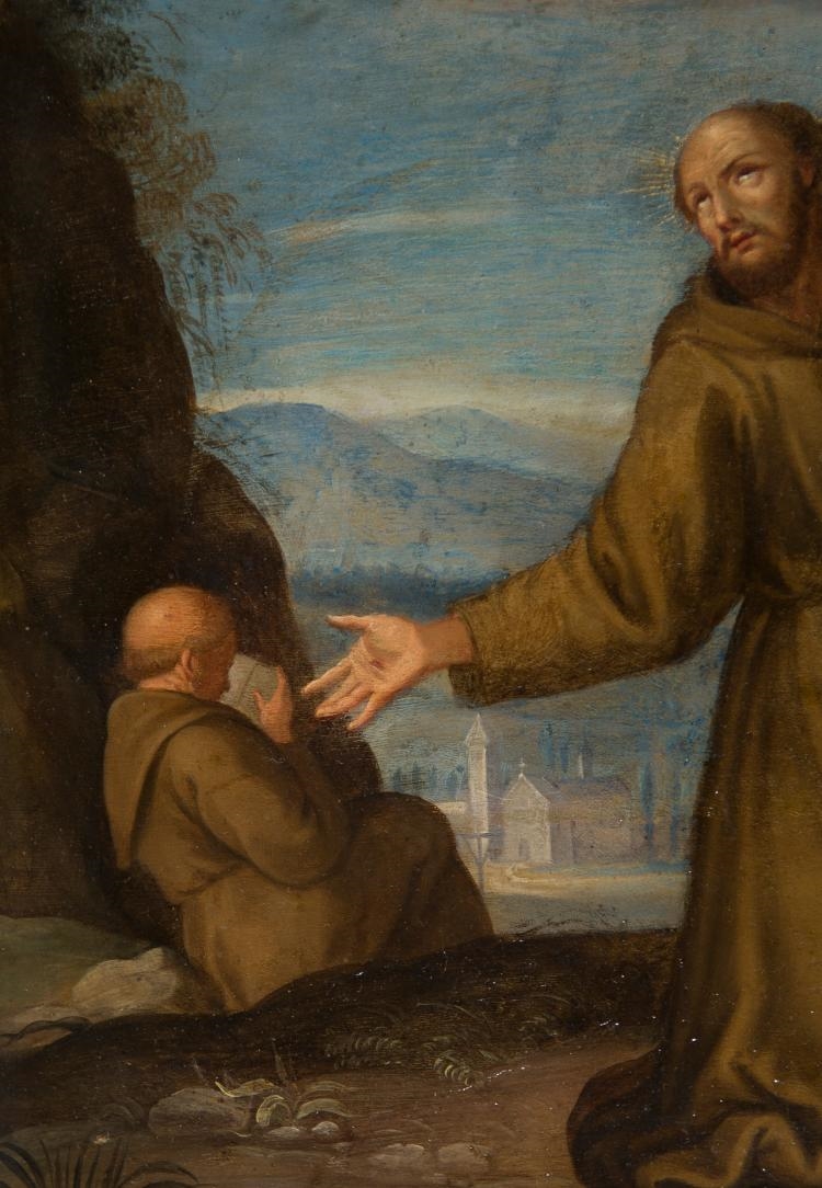 Flemish School | Vision of Saint Francis of Assisi on Mount Alvernia ...