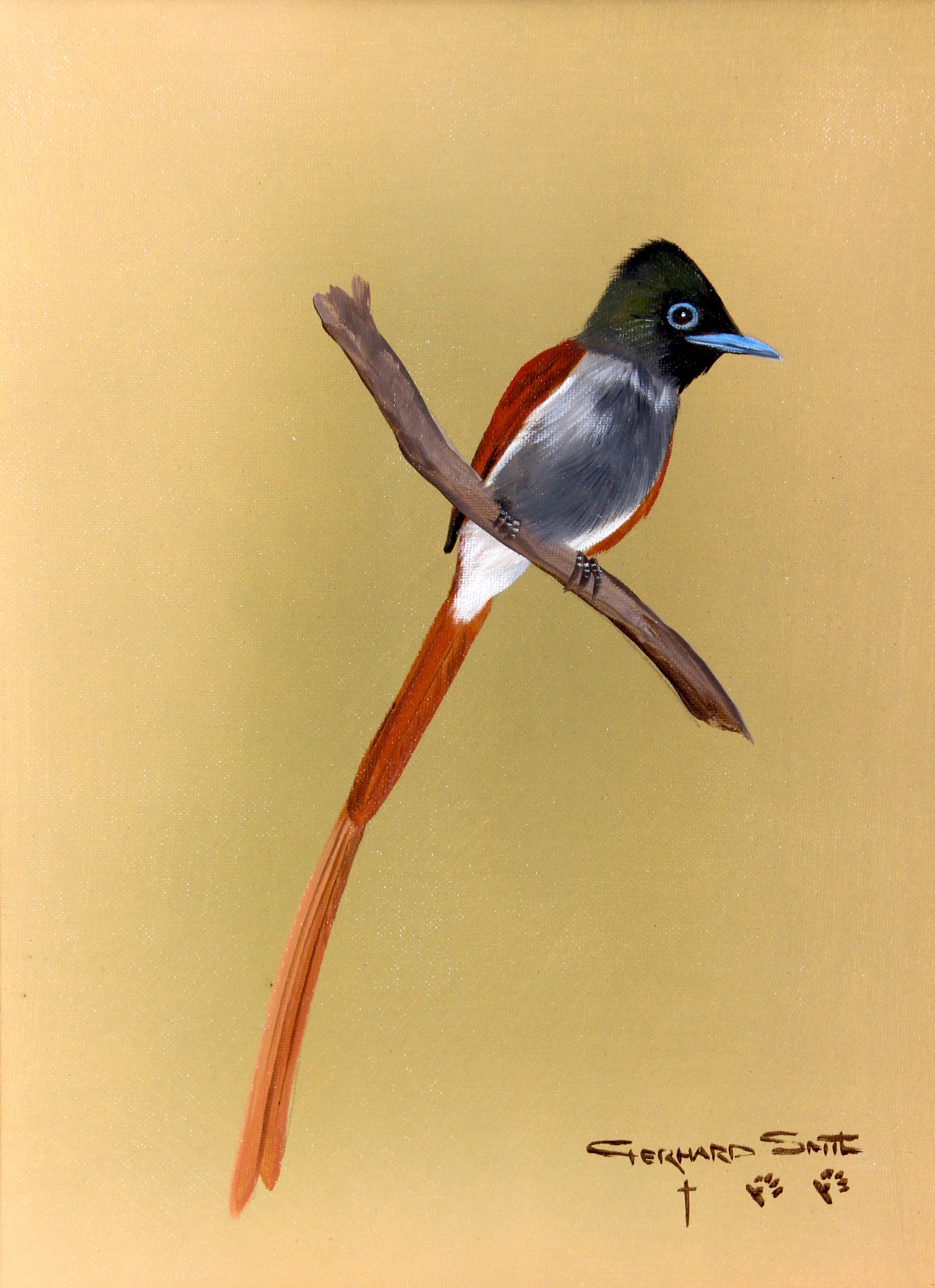 Gerhard Smit | BIRDS ON BRANCHES | MutualArt