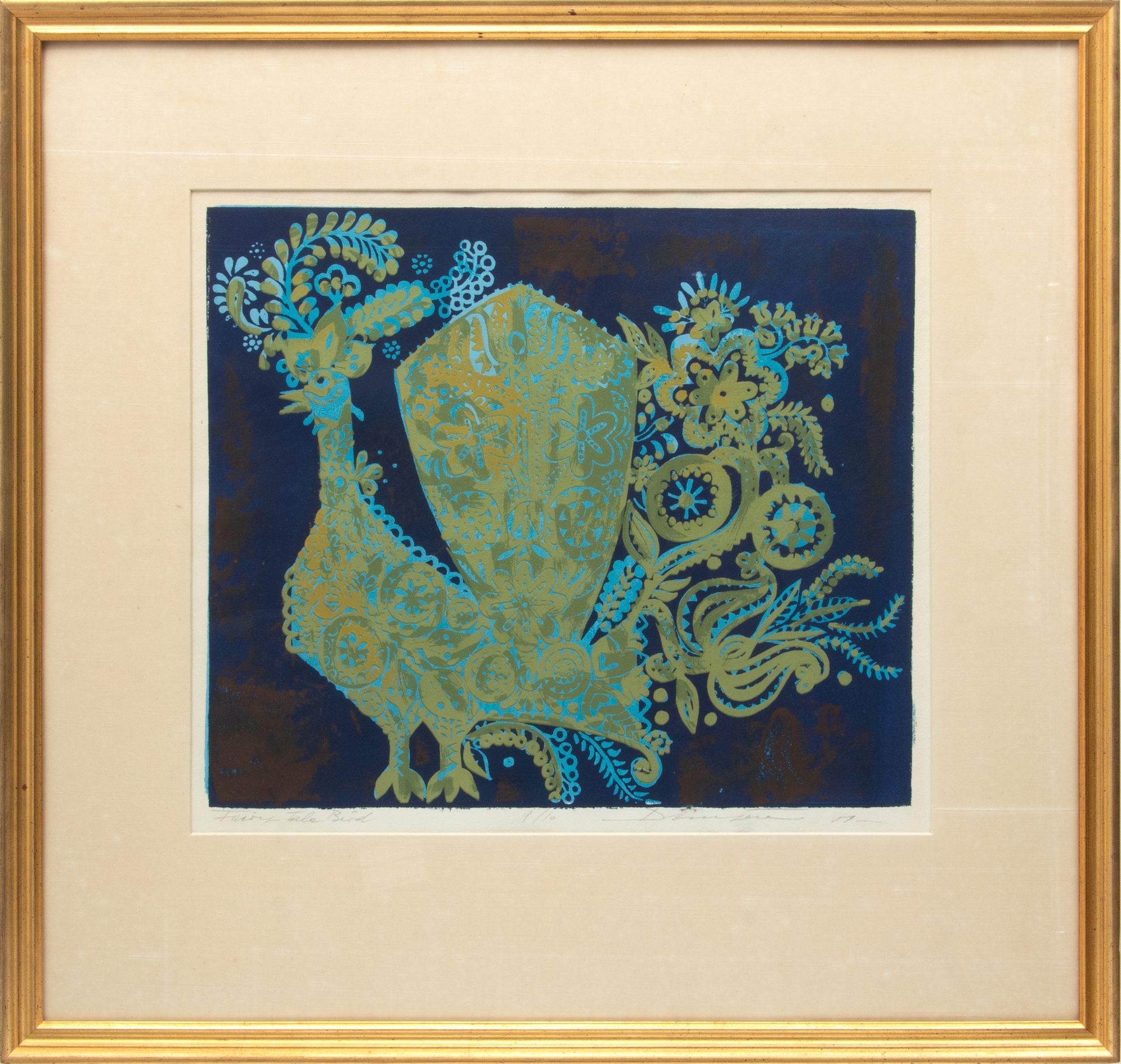 Joseph Domjan | Jozsef Domjan (Hungarian, 1907-1992) Woodcut in Colors ...