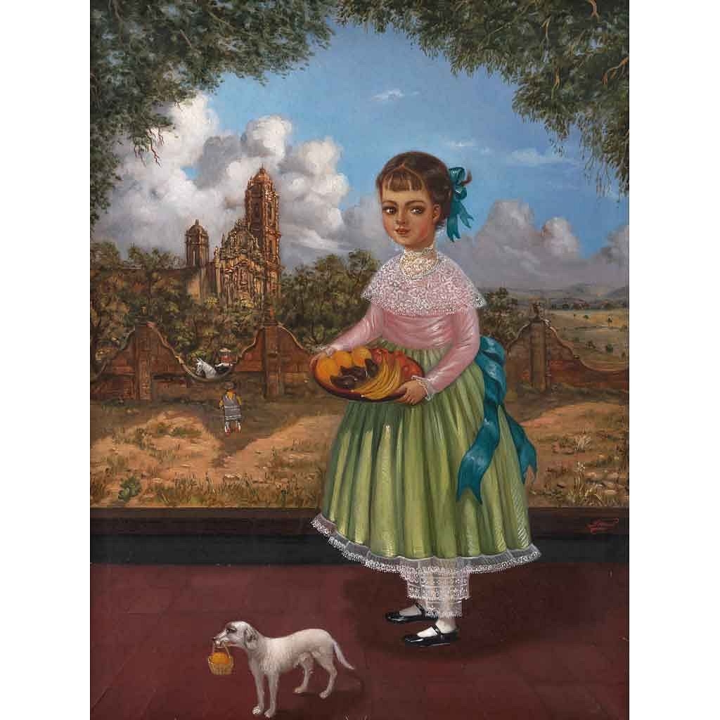 Horacio Rentería Rocha | Niña en Tepotzotlán | MutualArt