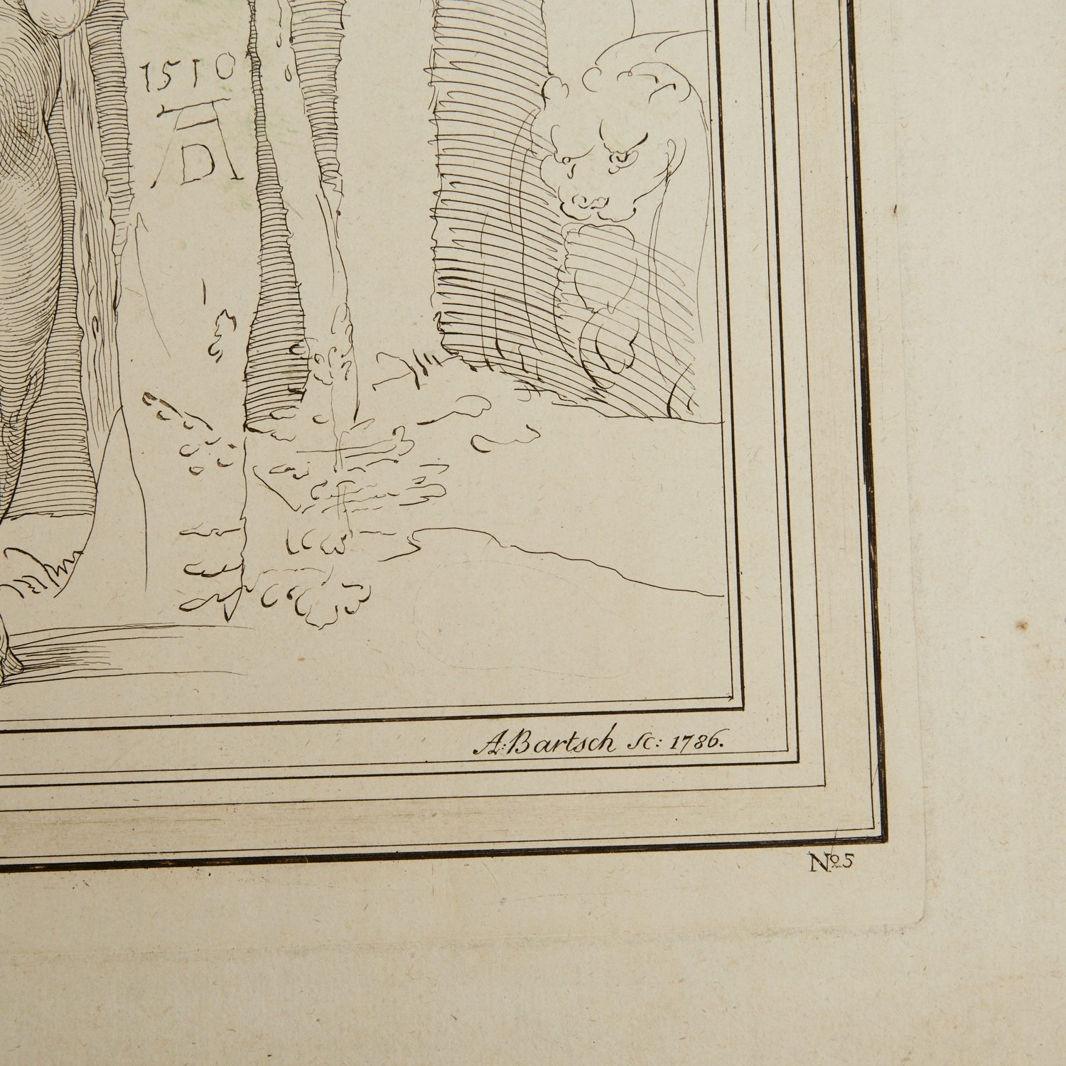 Adam von Bartsch | Adam and Eve (1786) | MutualArt