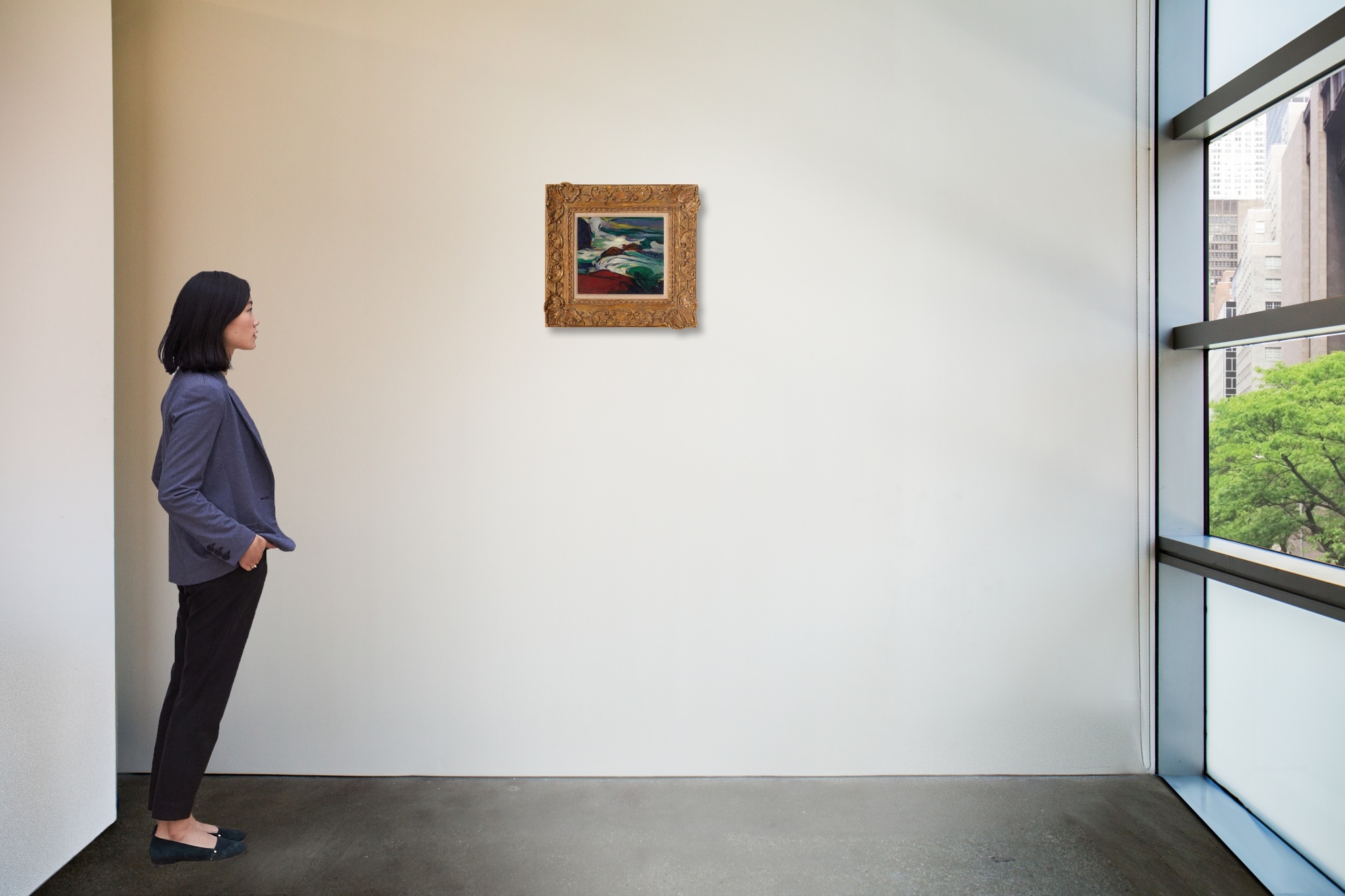 Morton Livingston Schamberg | Seascape (1909) | MutualArt