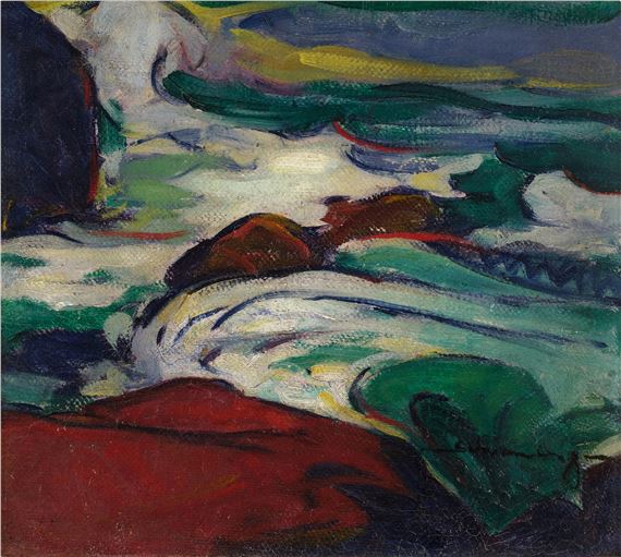 Morton Livingston Schamberg | Seascape (1909) | MutualArt