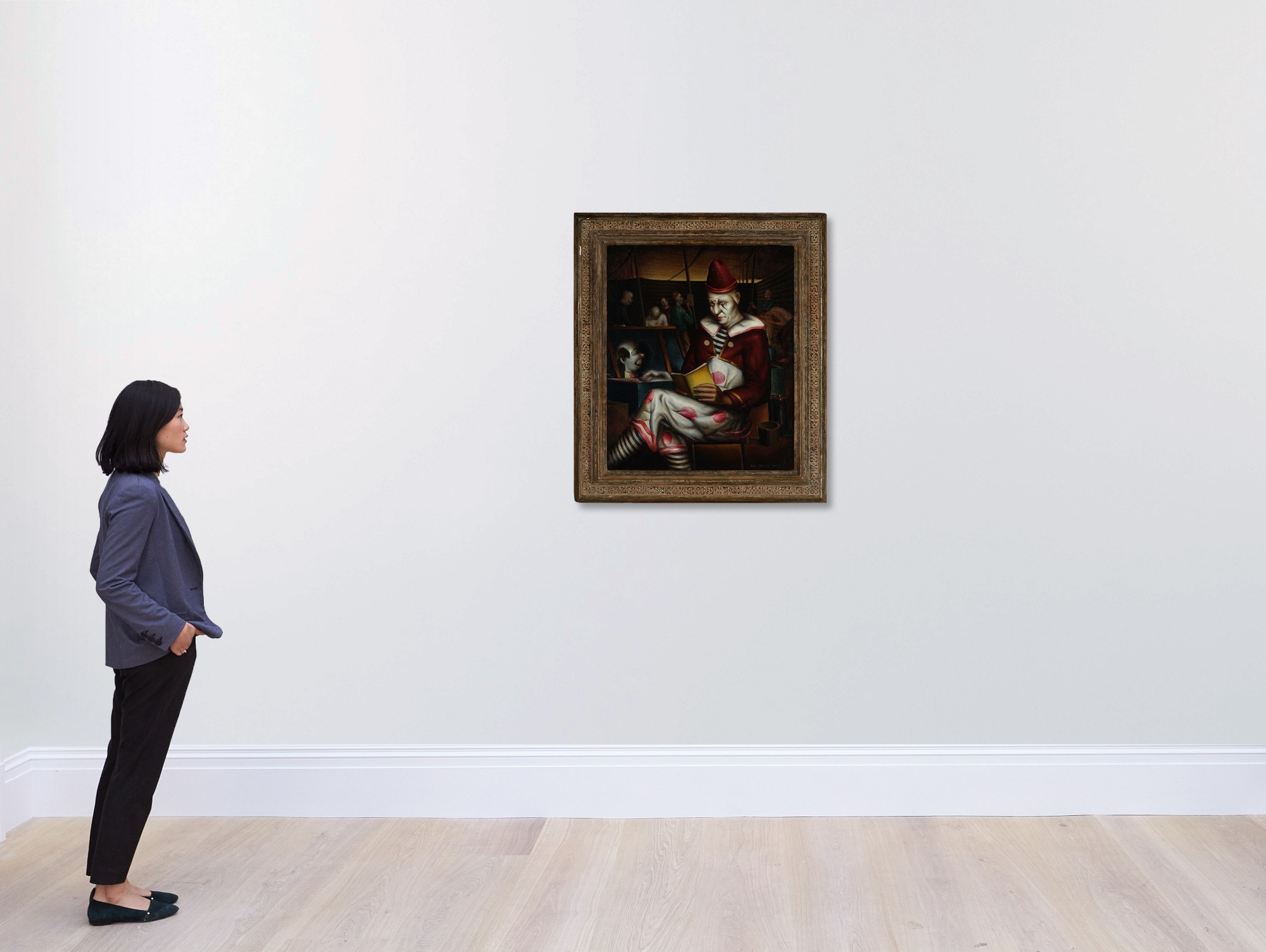 Paul Sample | The Clown (1933) | MutualArt