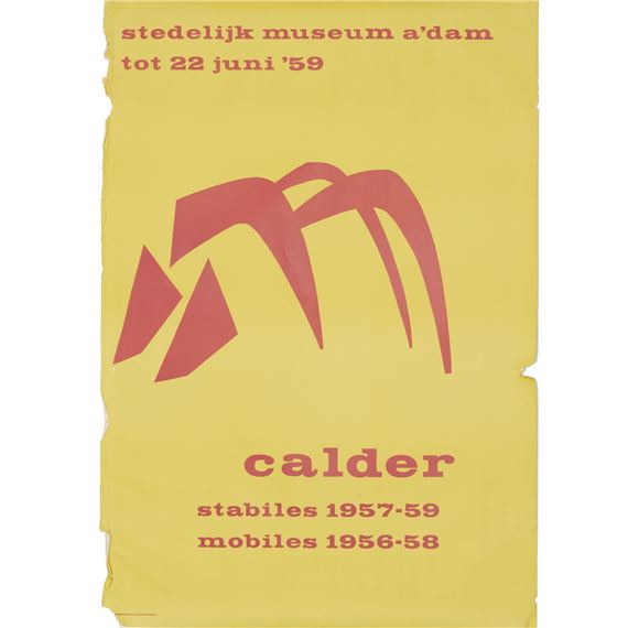 Alexander Calder | Exhibition poster (1959) | MutualArt