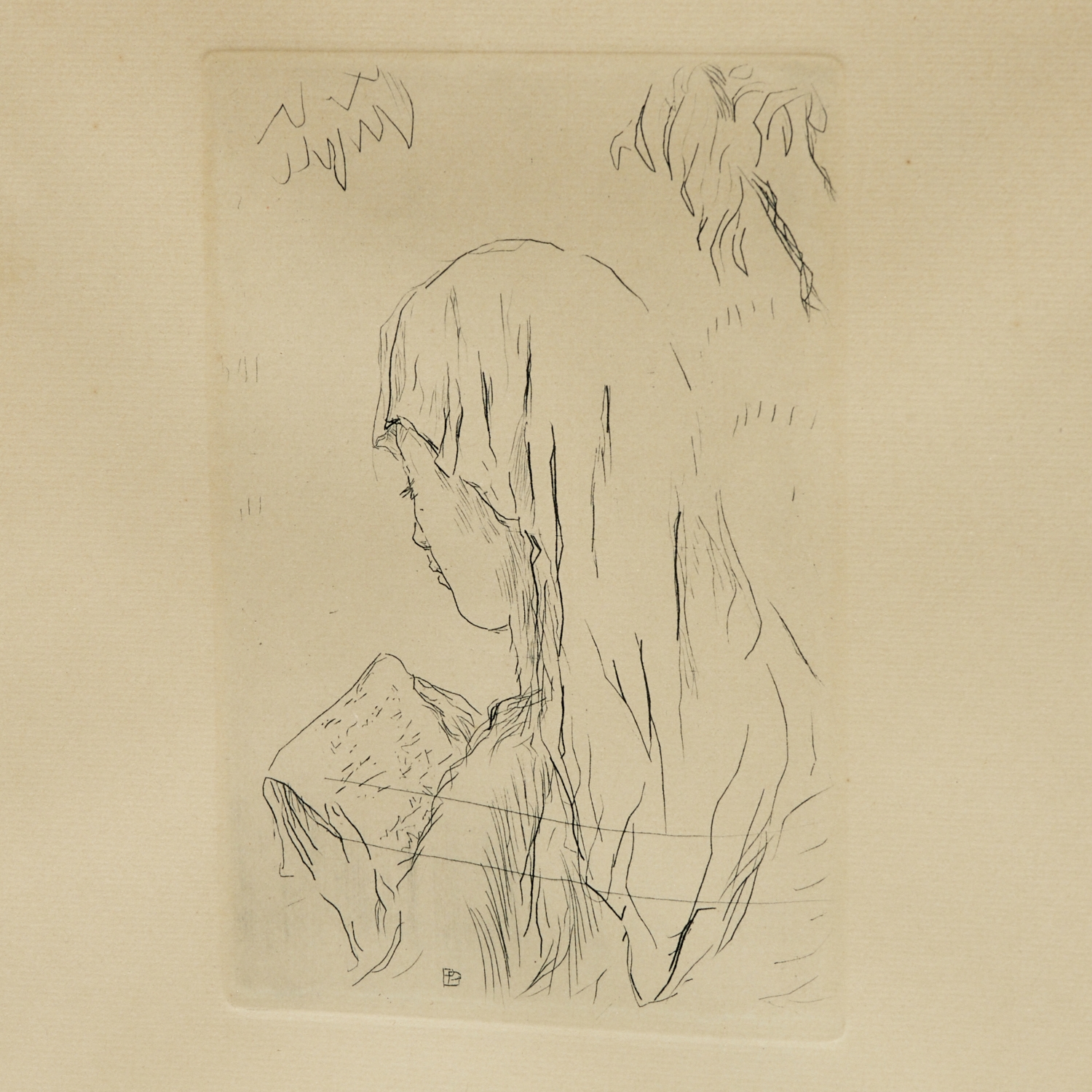 Pierre Bonnard | Jeune Fille Lisant | MutualArt
