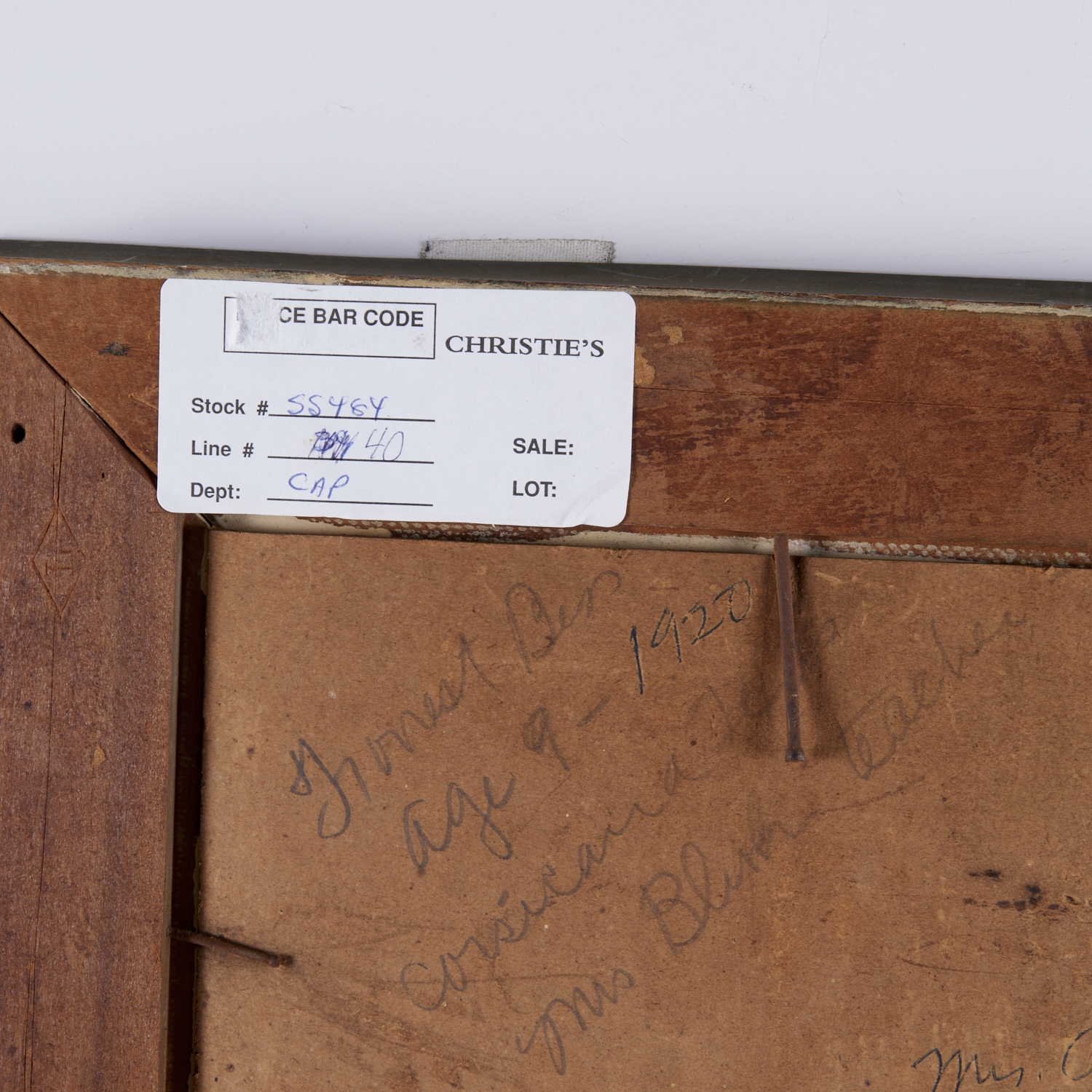 Forrest Bess | Pilgrim's Landing (1922) | MutualArt