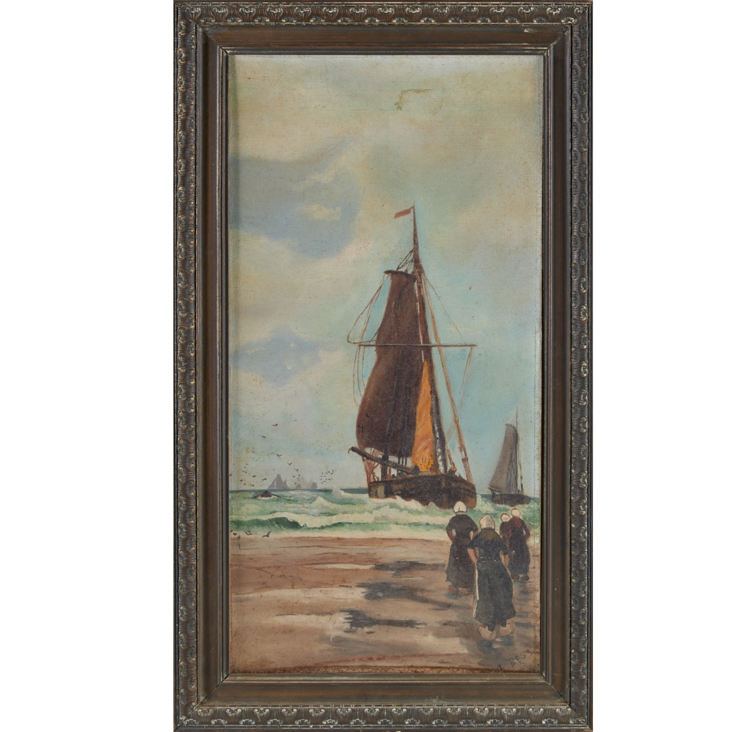 Forrest Bess | Pilgrim's Landing (1922) | MutualArt