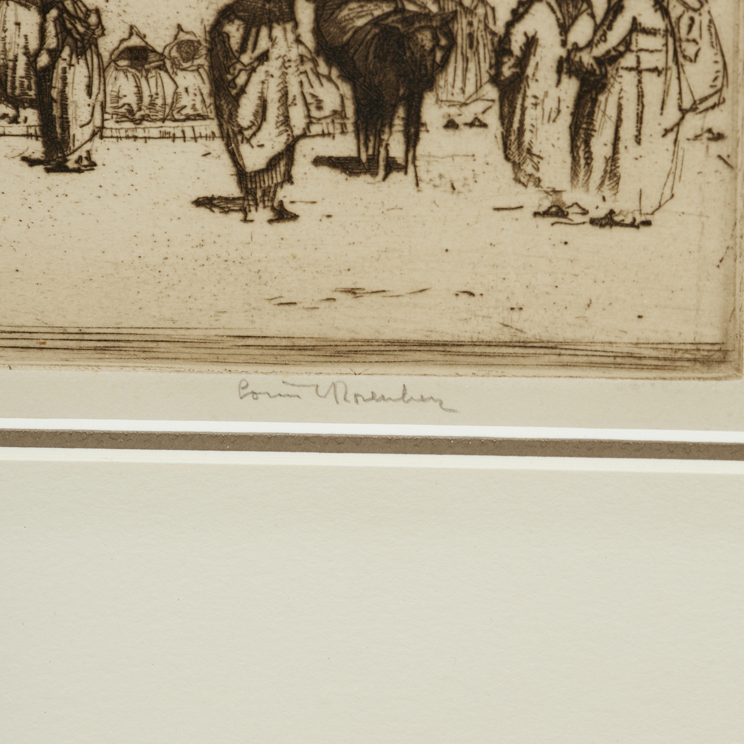 Louis Conrad Rosenberg | The Fez Gate, Tangiers (1925) | MutualArt