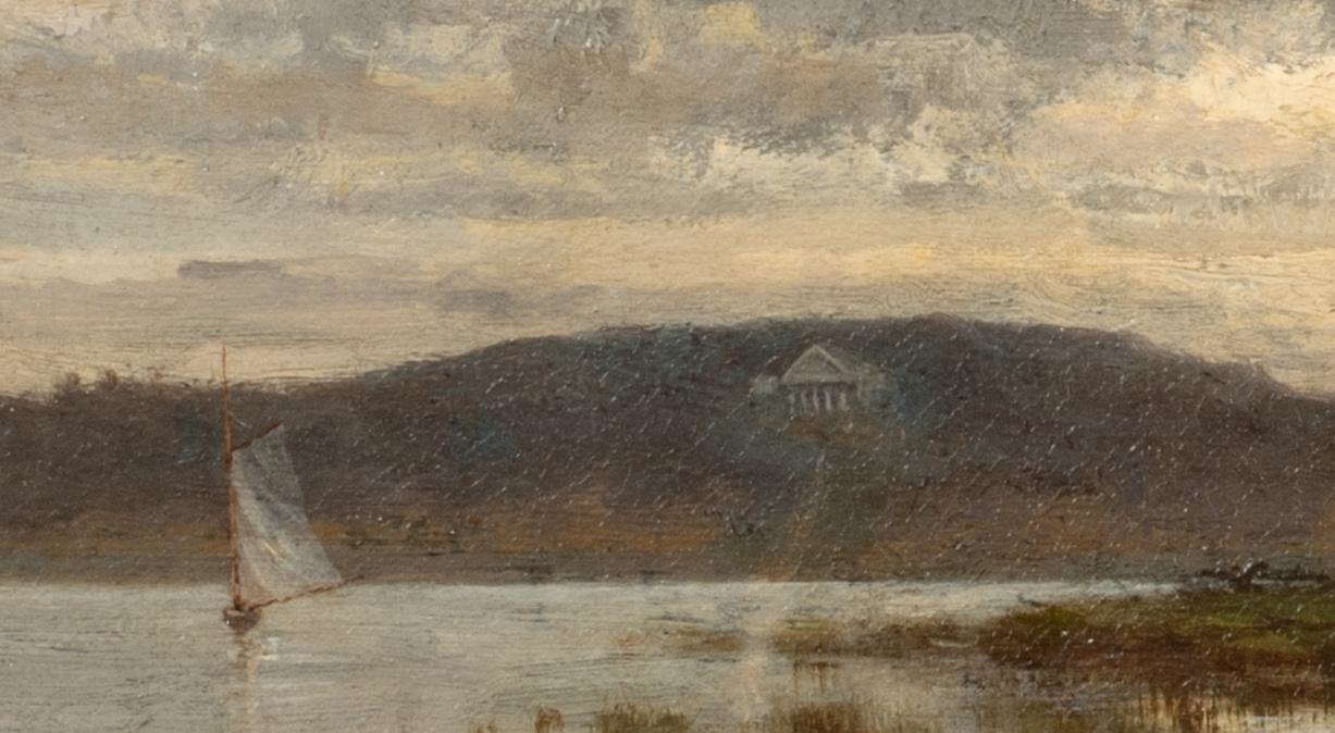 Max Weyl | Fall Landscape with Stream (1901) | MutualArt