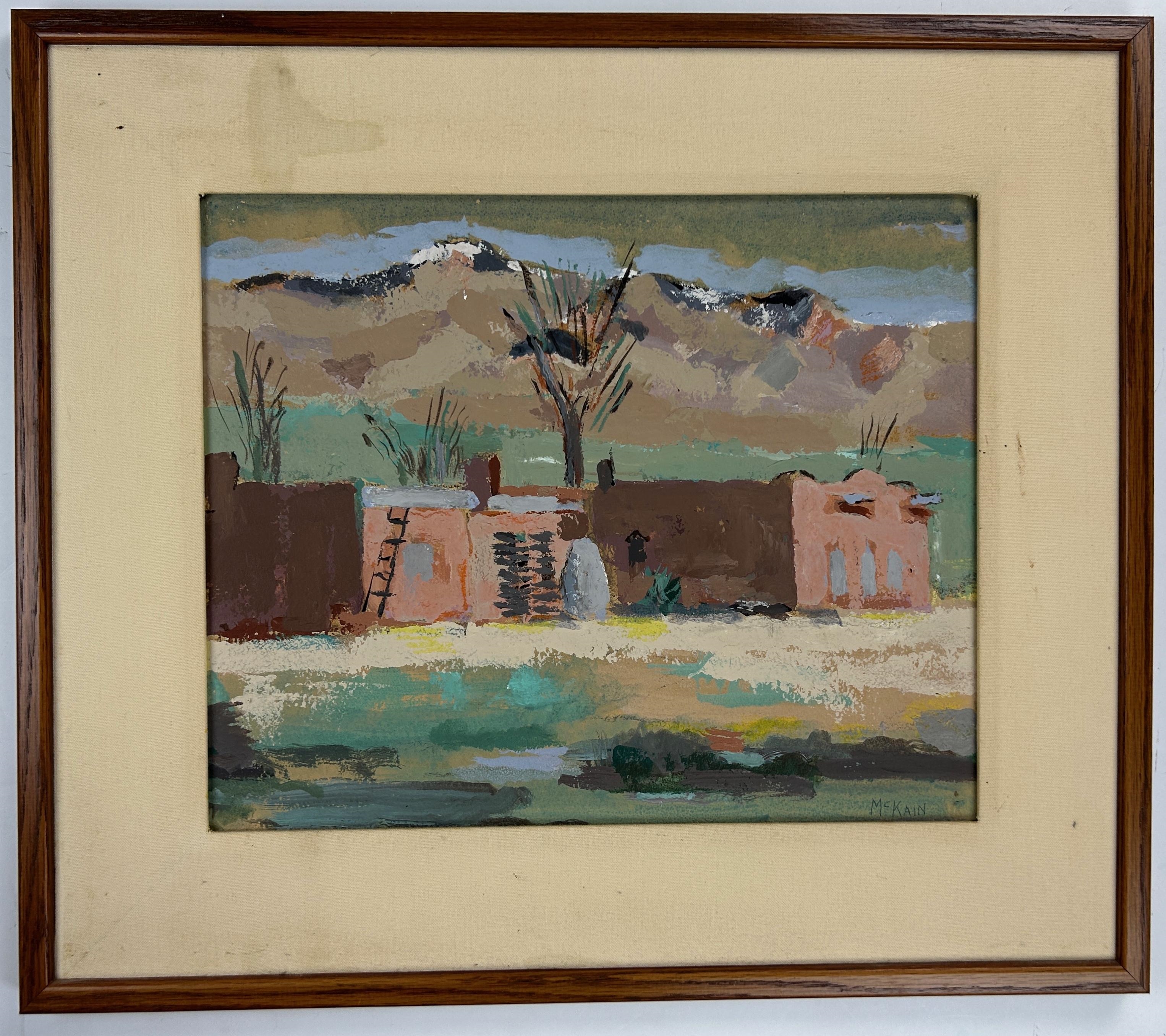 Bruce McKain | Adobe Houses (Mid 20) | MutualArt