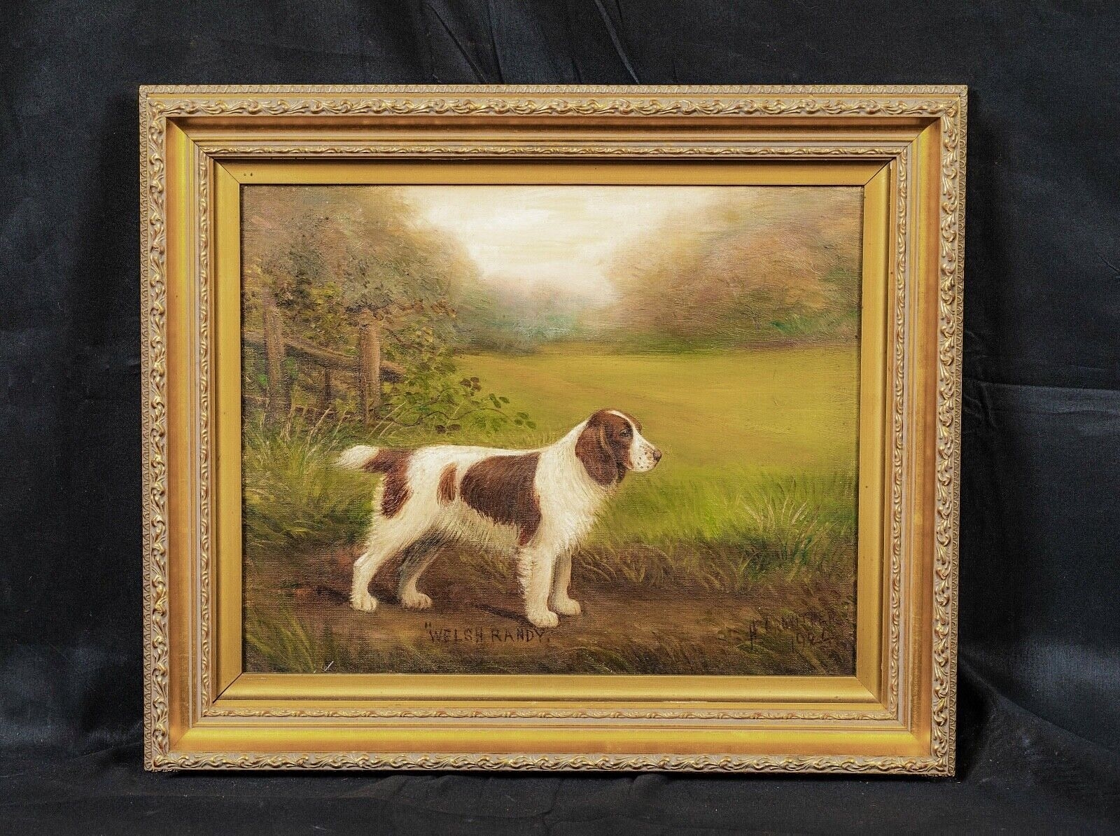 Henry Crowther | PORTRAIT OF WELSH RANDY AND WISH SPRINGER SPANIEL ...