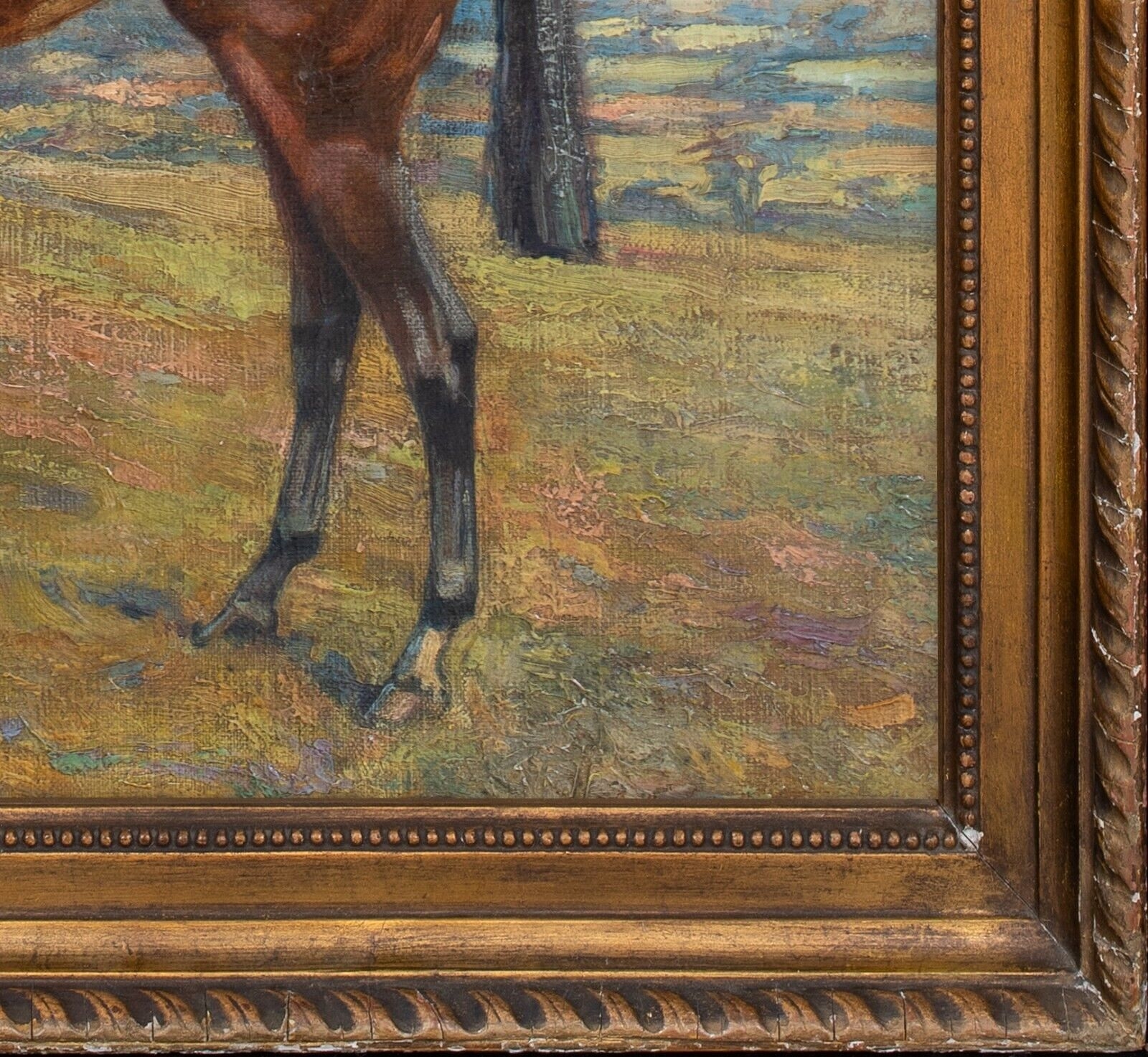 Margaret Collyer | PORTRAIT OF A RACEHORSE WILTON (20th Century ...
