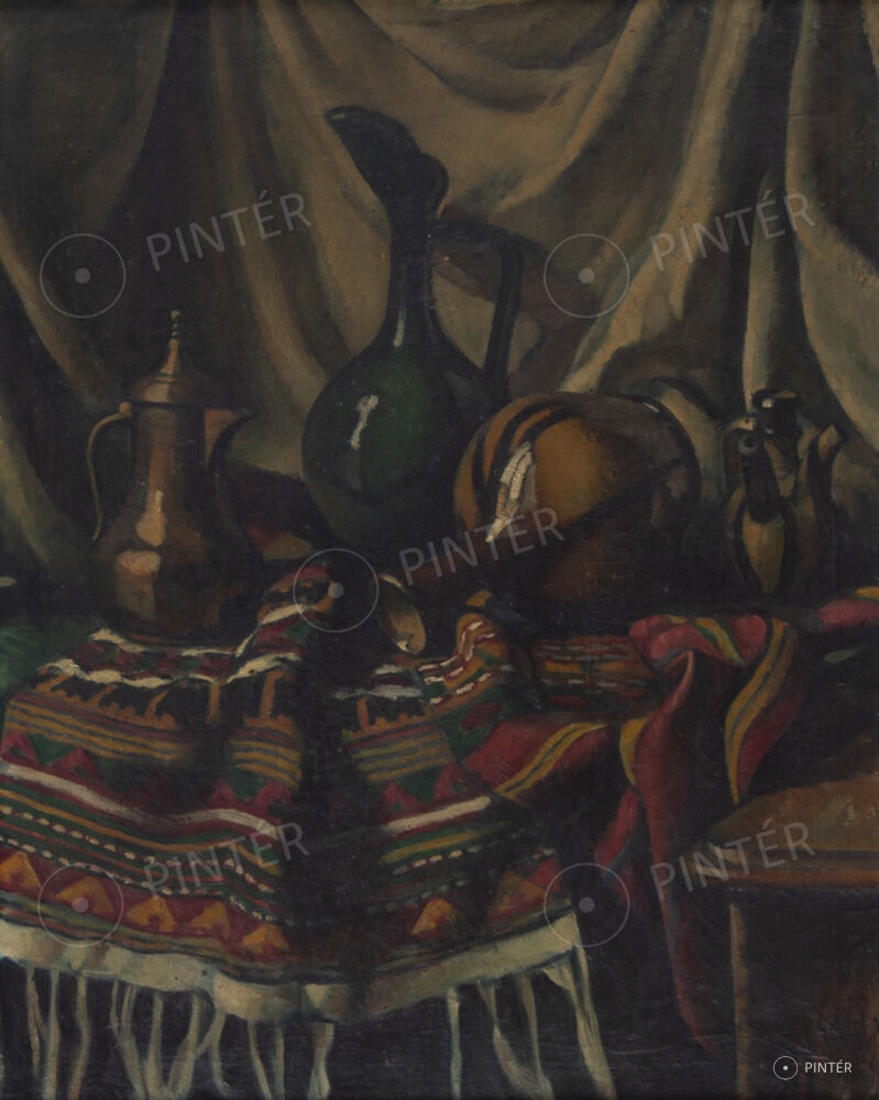 Jenő Gábor | Still life (1919) | MutualArt