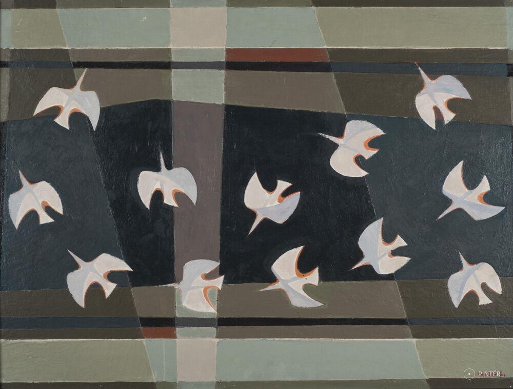 Lajos Kántor | Birds (1963) | MutualArt