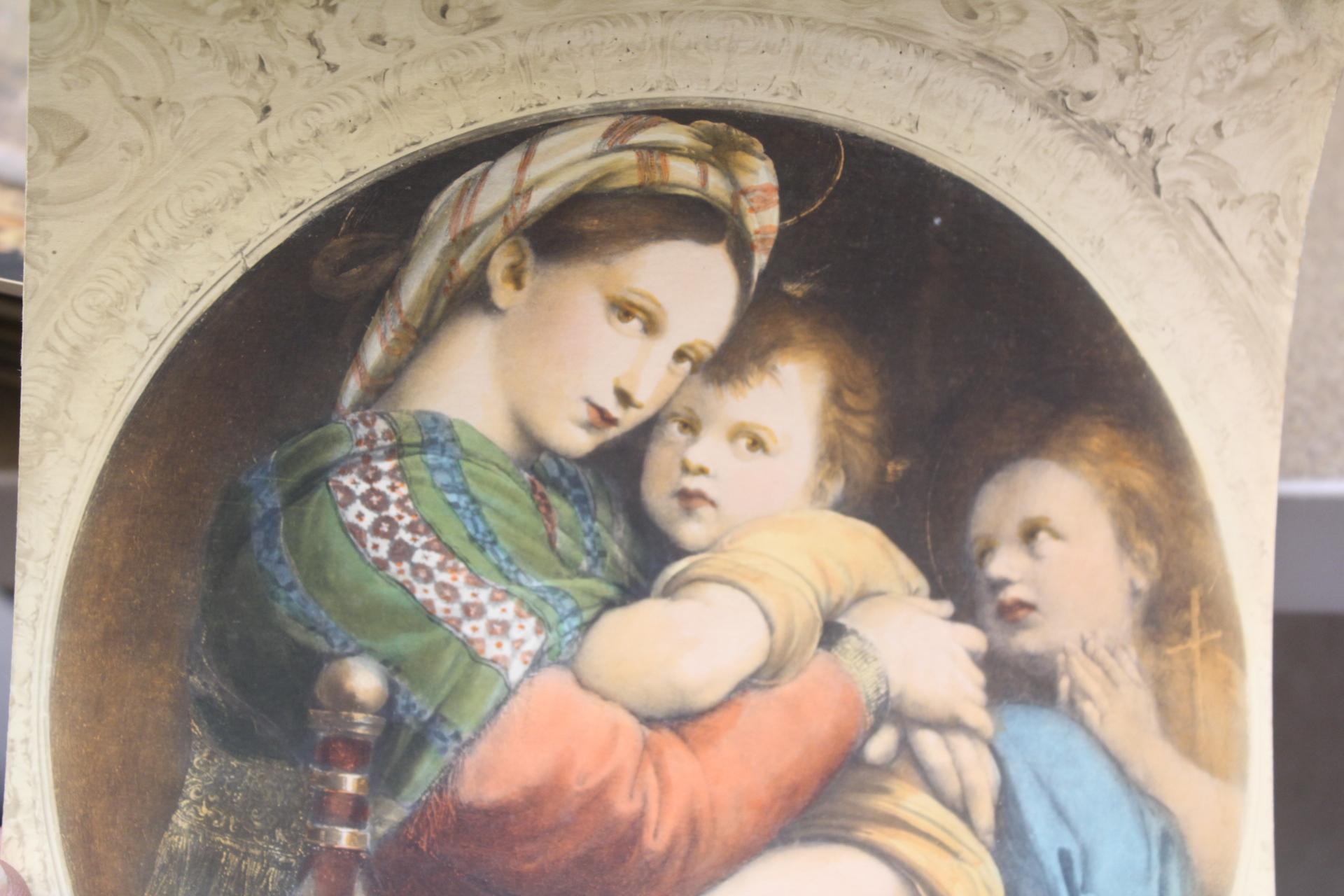 Raffaello Sanzio | Vintage Madonna and Child Print | MutualArt