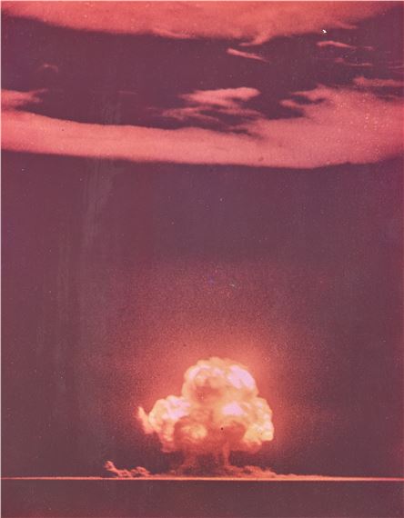 Jack Aeby | The only color photograph of the Trinity Test (1945 ...