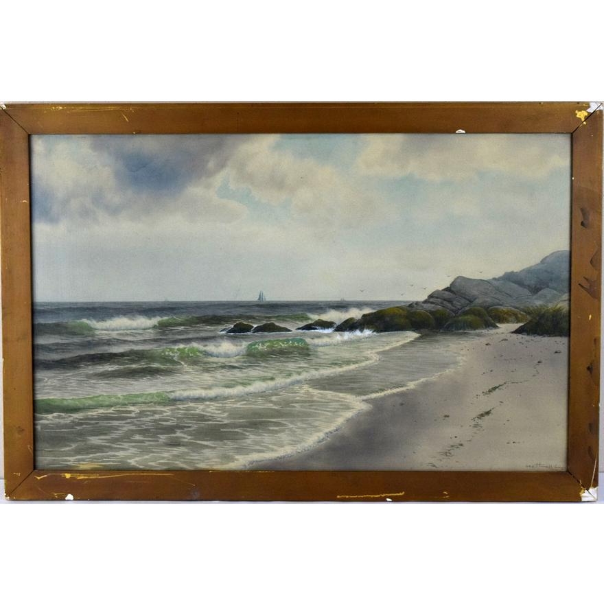 George Howell Gay | Beautiful coastal scene | MutualArt