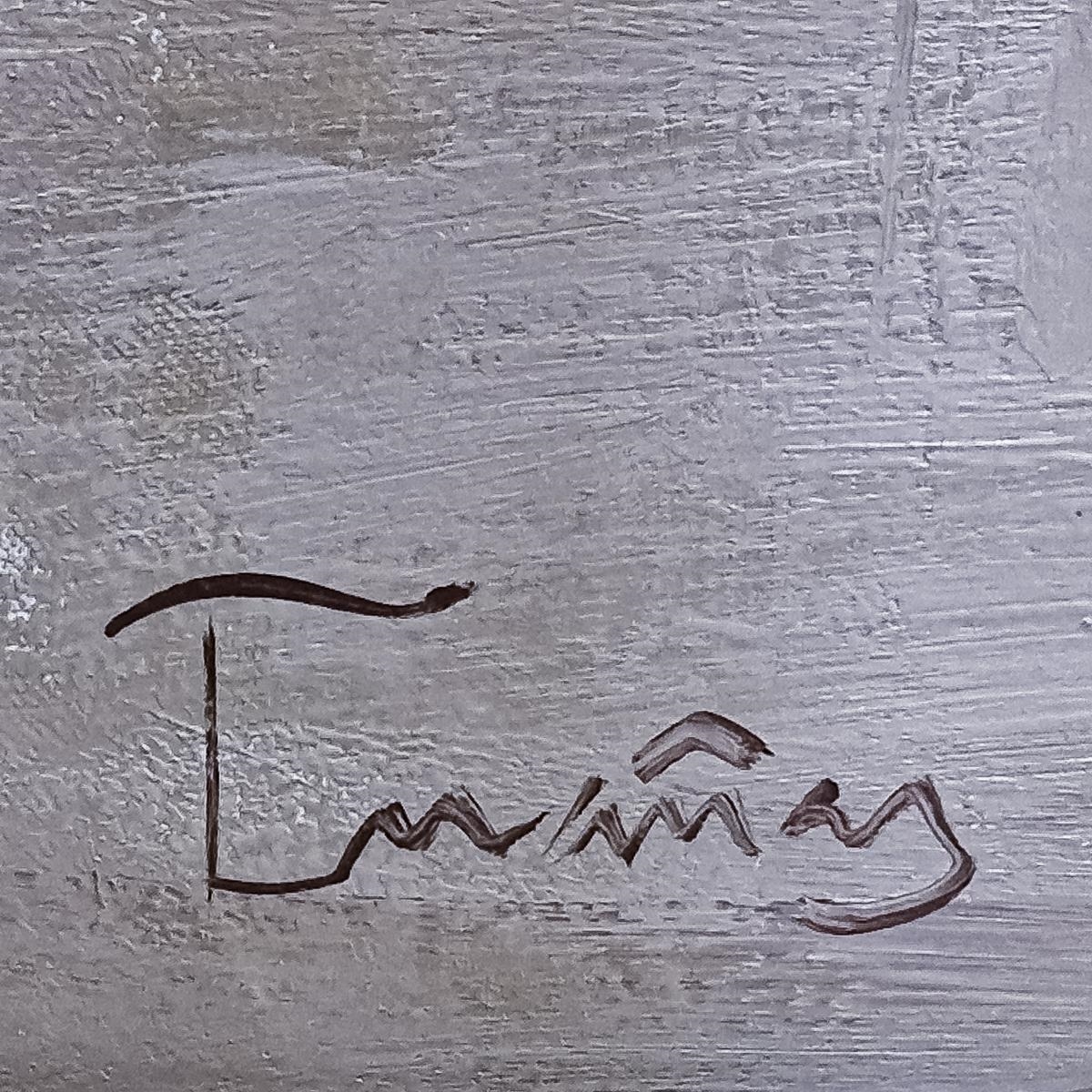 Josep Cruañas Fagés | (1942). Honfleur. Óleo sobre tela. Firmado y ...