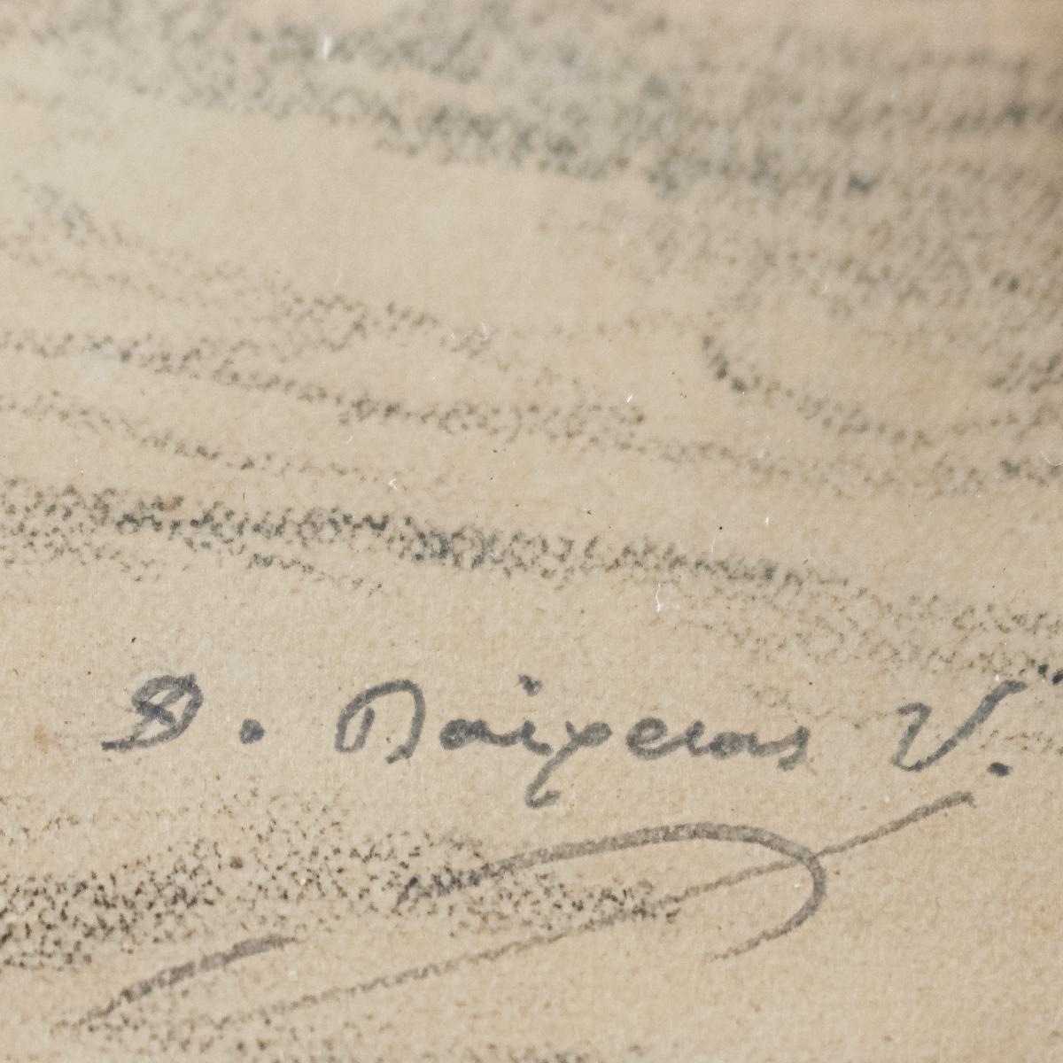 Dionís Baixeras | Vista de pueblo | MutualArt