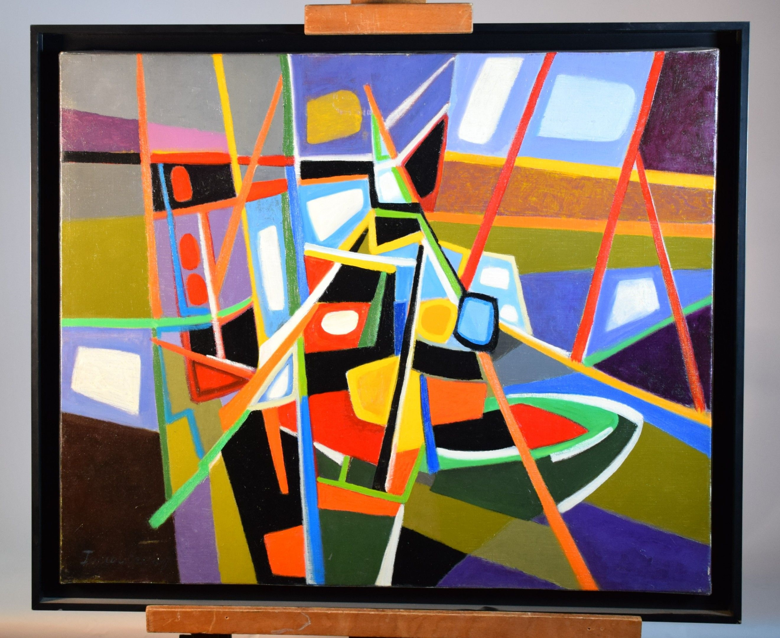Janou Legoy | Abstraction géométrique | MutualArt