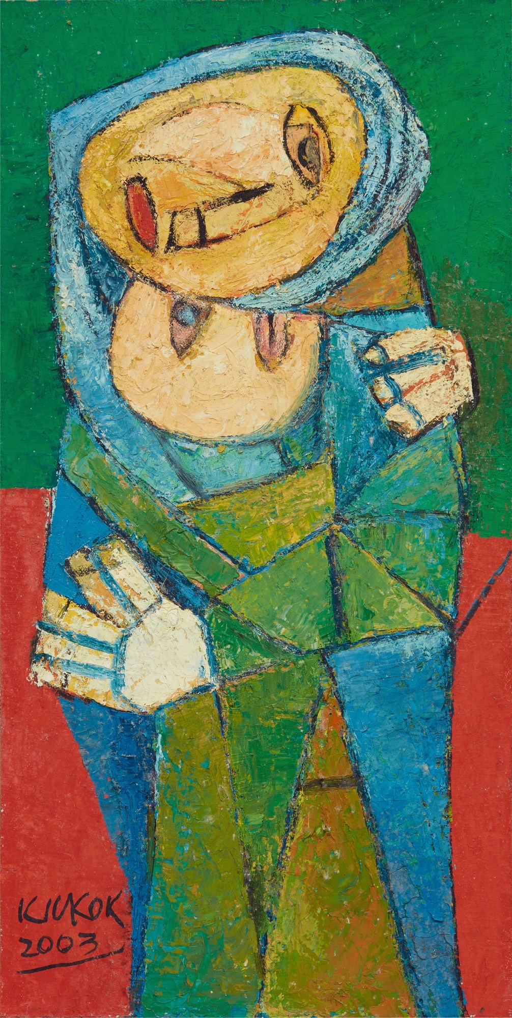 Ang Kiukok | Mother and child (2003) | MutualArt