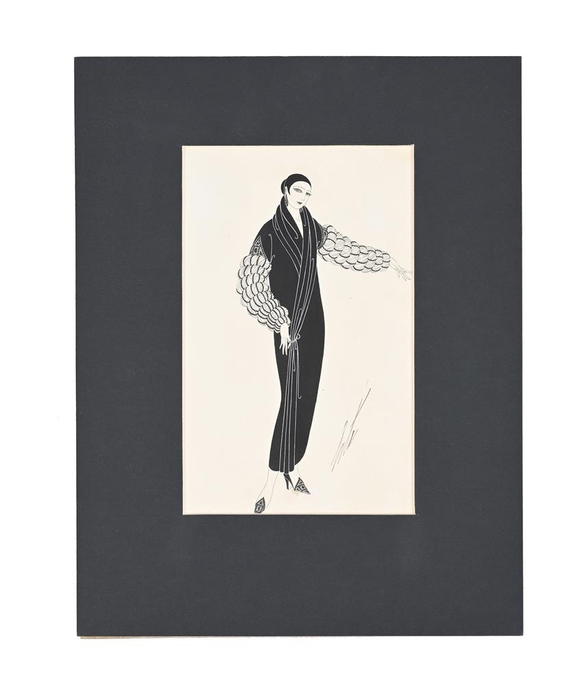 Erté | HARPER'S BAZAAR - EVENING COAT | MutualArt