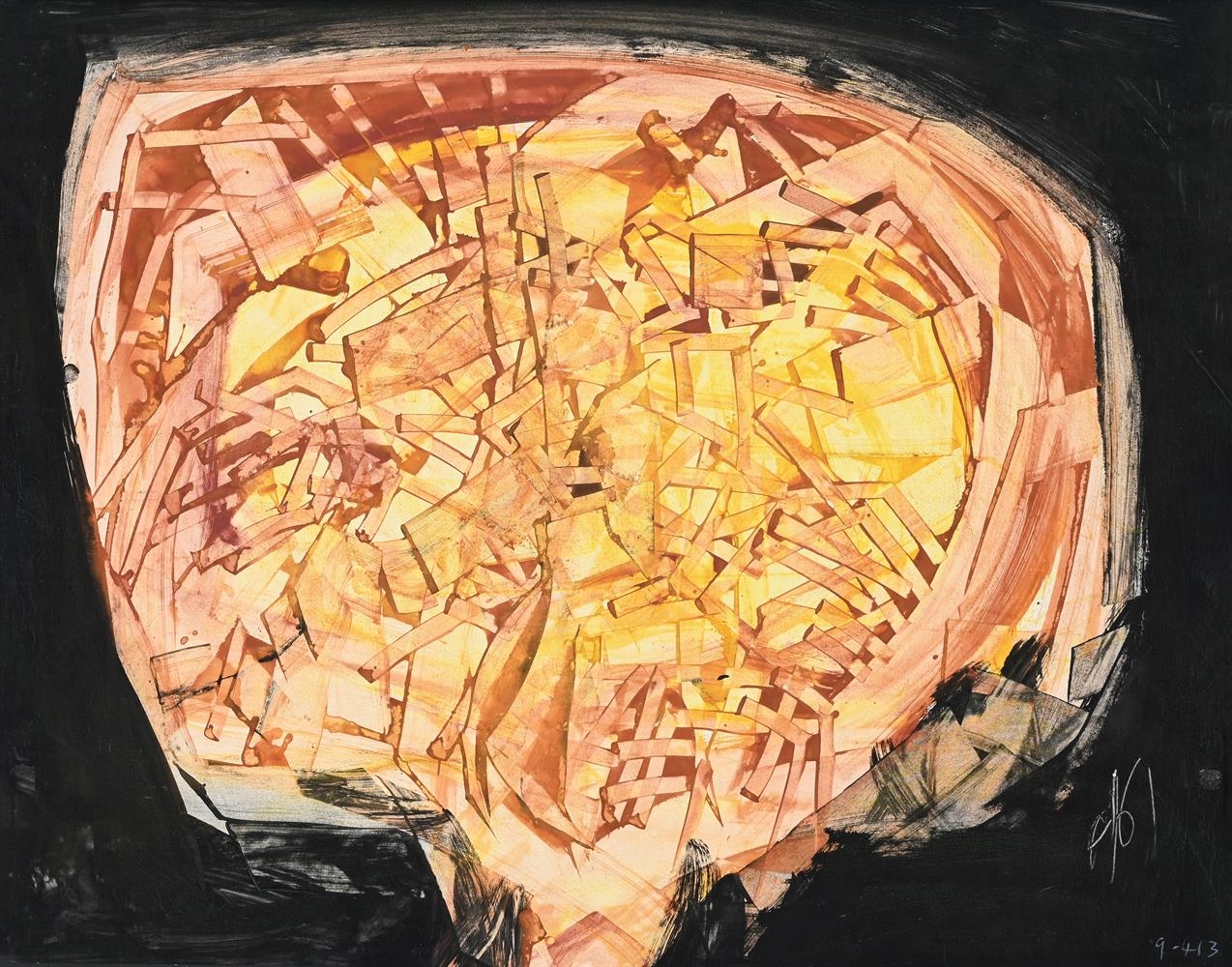 Roy Turner Durrant | GOLDEN INSCAPE HEAD | MutualArt