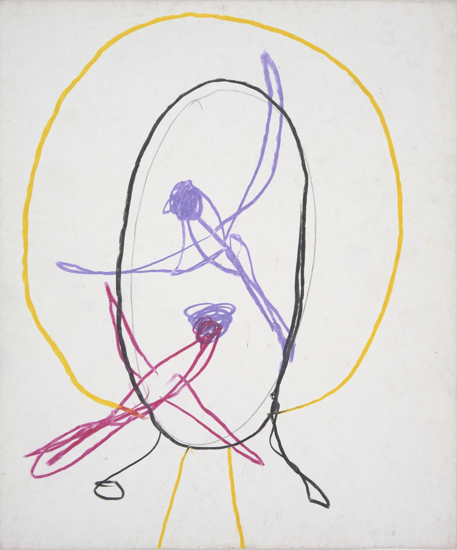 Sidney Nolan | Moon Boy and Angels | MutualArt