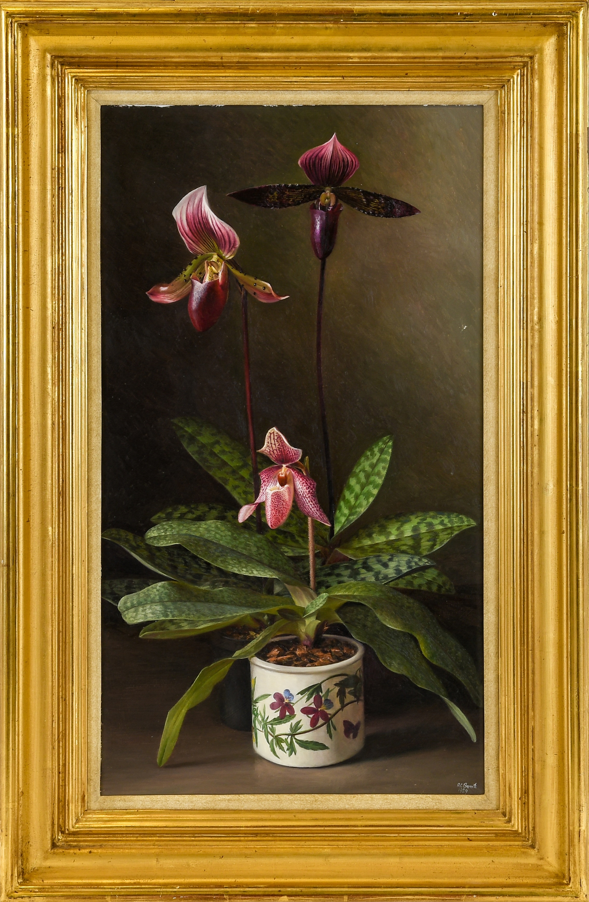 Raymond Booth | “The Slipper Orchids” (1989) | MutualArt