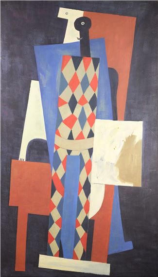 Pablo Picasso | Harlequin | MutualArt
