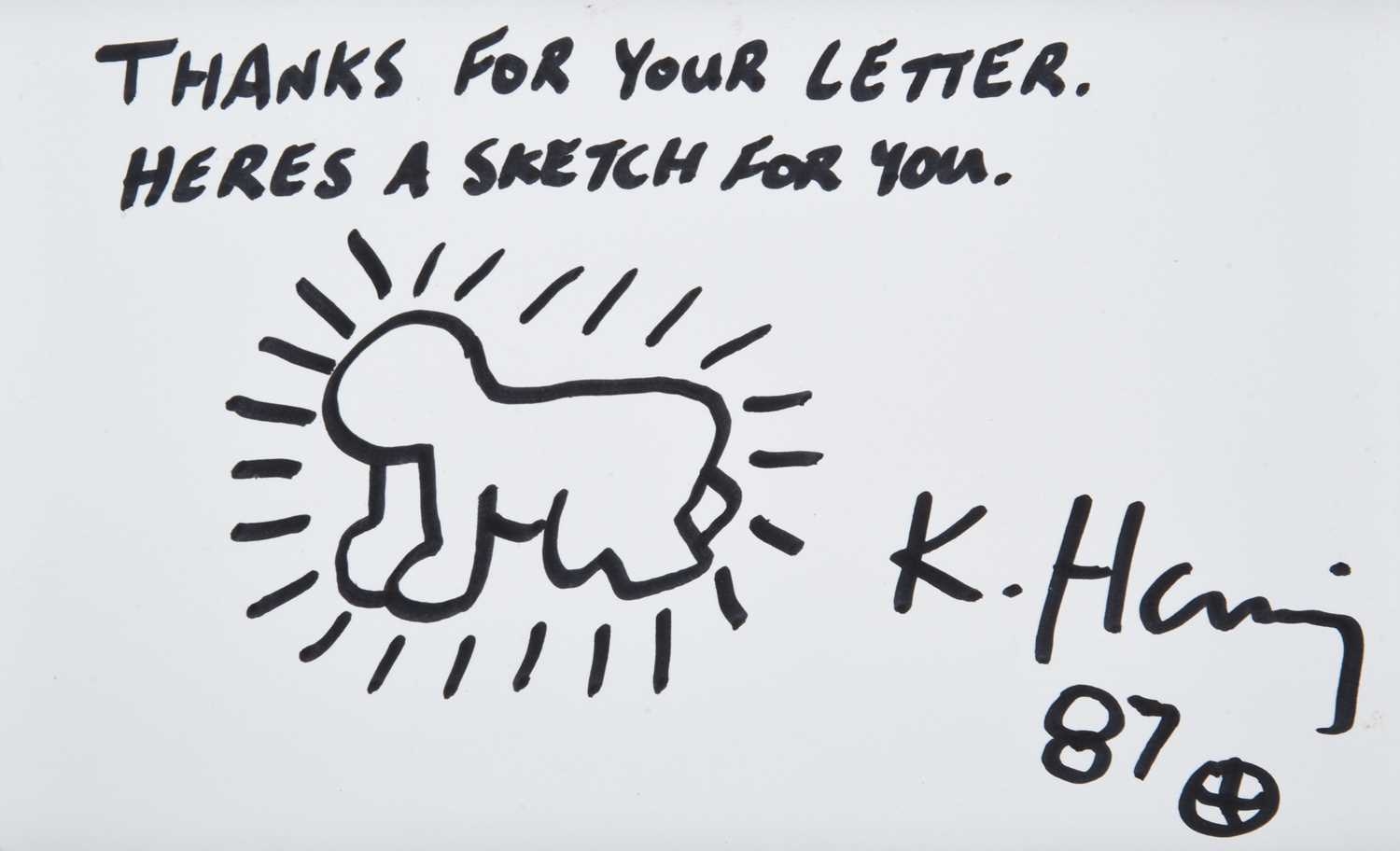 Keith Haring | RADIANT BABY (1985) | MutualArt