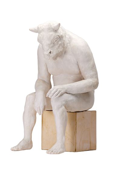Beth Carter | Seated Minotaur | MutualArt
