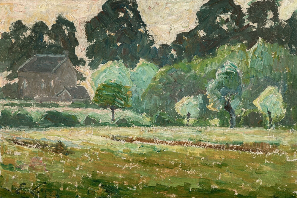 Emile Claus | SUMMER MORNING (Circa 1891) | MutualArt